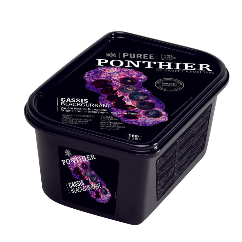 Blackcurrant Puree - Ponthier - Frozen - 1kg — Edinburgh Food Delivery