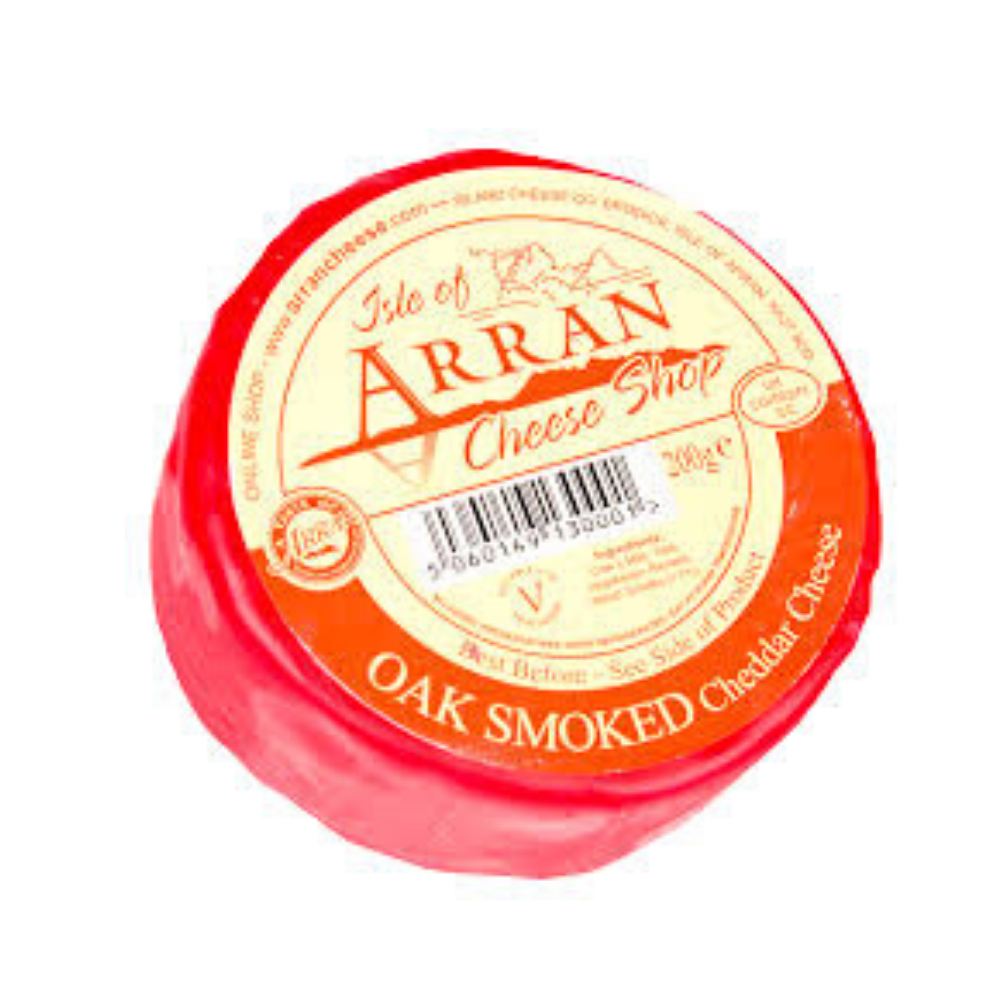 Arran Cheese Shop - Oak Smoked Cheddar Cheese - 200g — Edinburgh Food ...